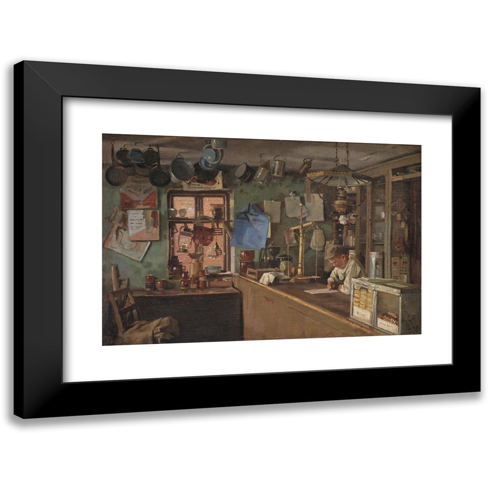 Hans Smidth 24x17 Black Modern Framed Museum Art Print Titled - A ...