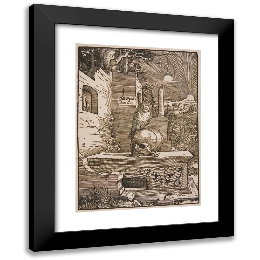 Hans Wechtlin 14x18 Black Modern Framed Museum Art Print Titled ...