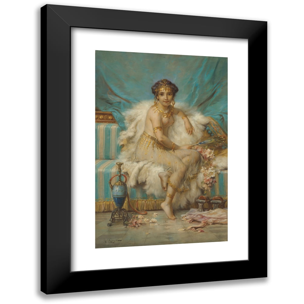Hans Zatzka 11x14 Black Modern Framed Museum Art Print Titled - The ...