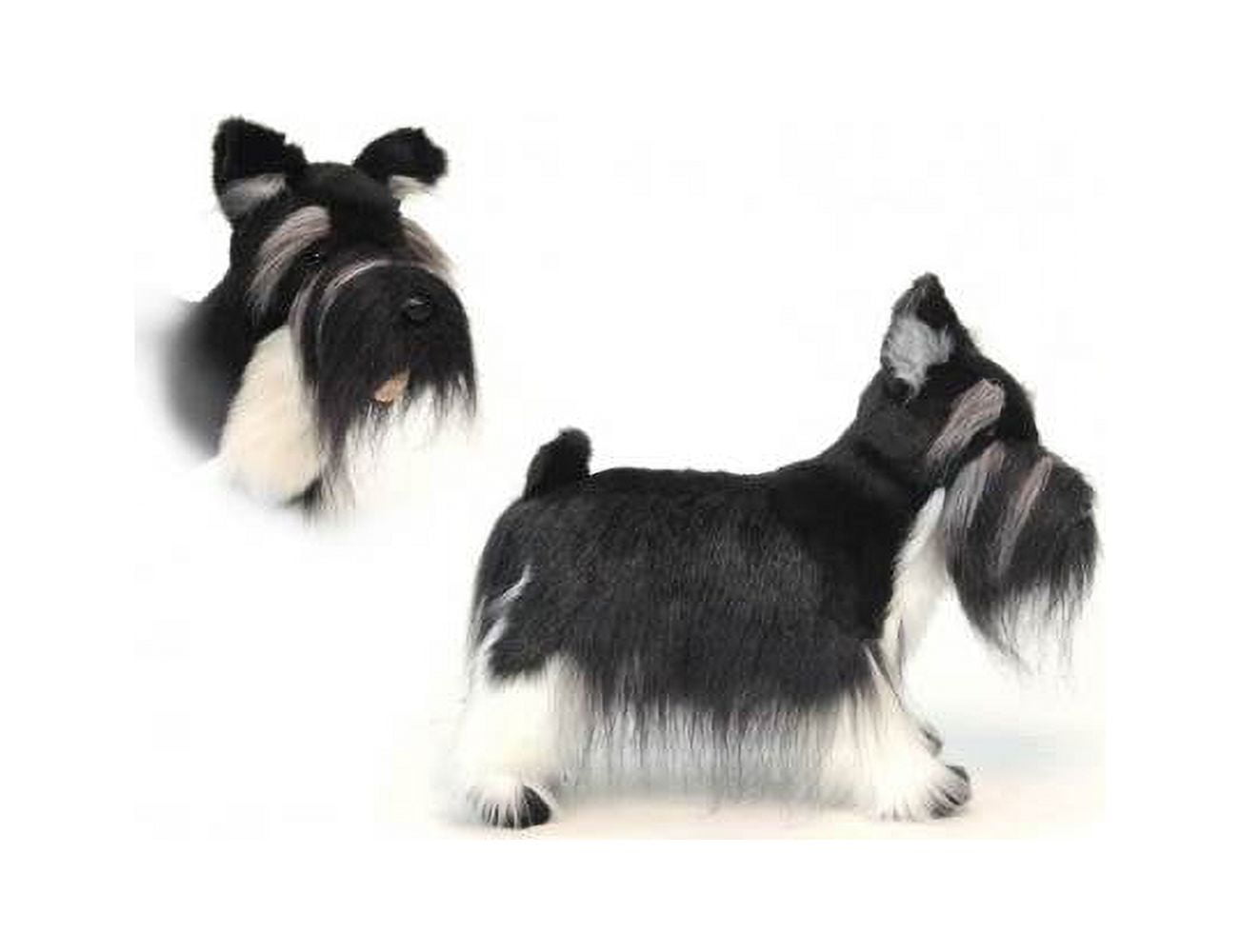 Hansa 18" Miniature Schnauzer Plush Toy Stuffed Animal Hand Crafted ...