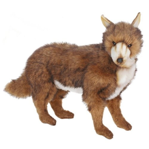 Hansa 20 Inch Plush Coyote - Realistic Design - Walmart.com