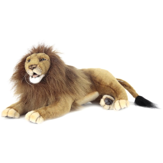 Hansa Laying Lion Plush Toy for Preschool Classroom Decor - Walmart ...