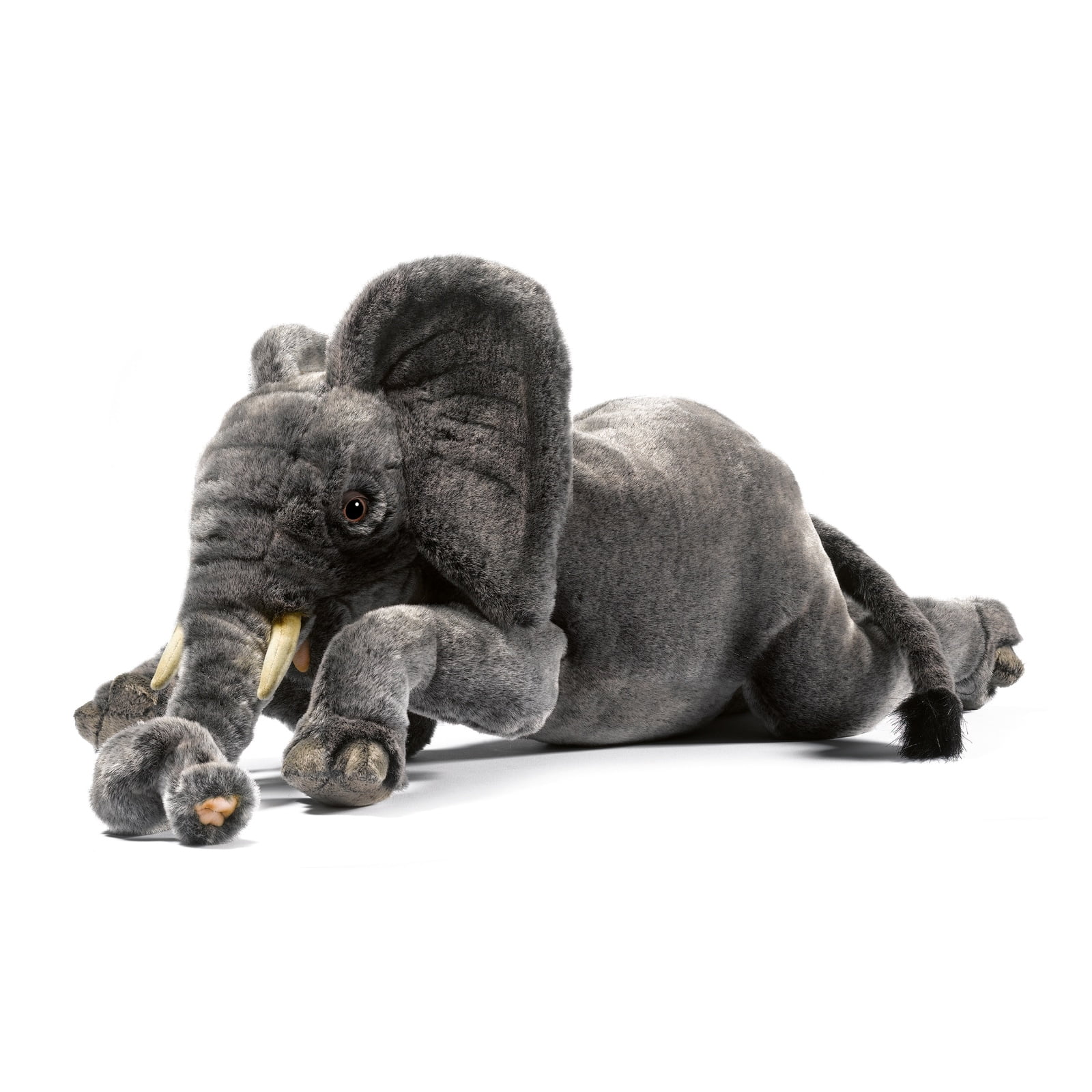 Hansa Plush Elephant - Life-like Design - Hand-sewn Quality - Walmart.com