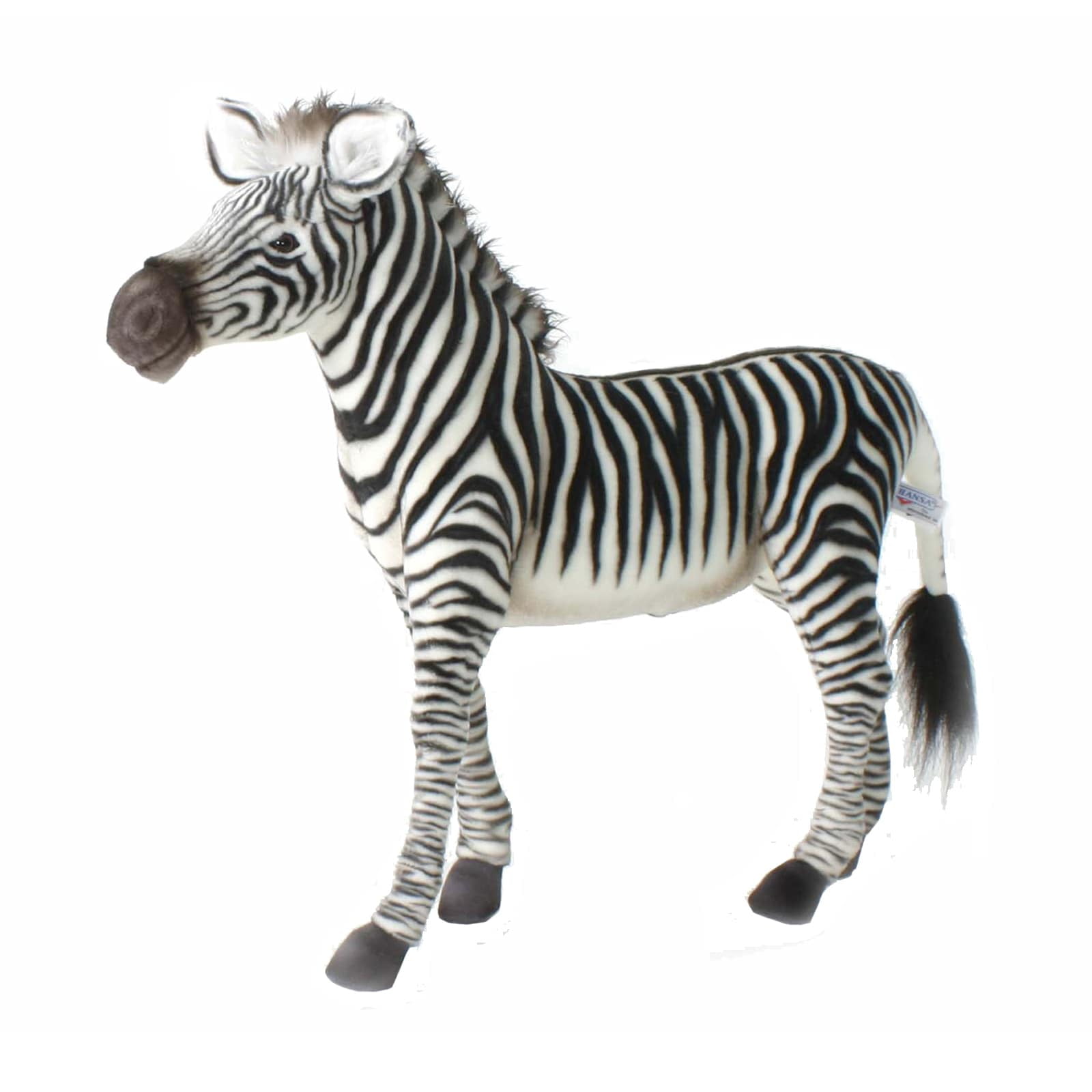 Hansa - Plush Grevy's Zebra, 16 Inches - Walmart.com