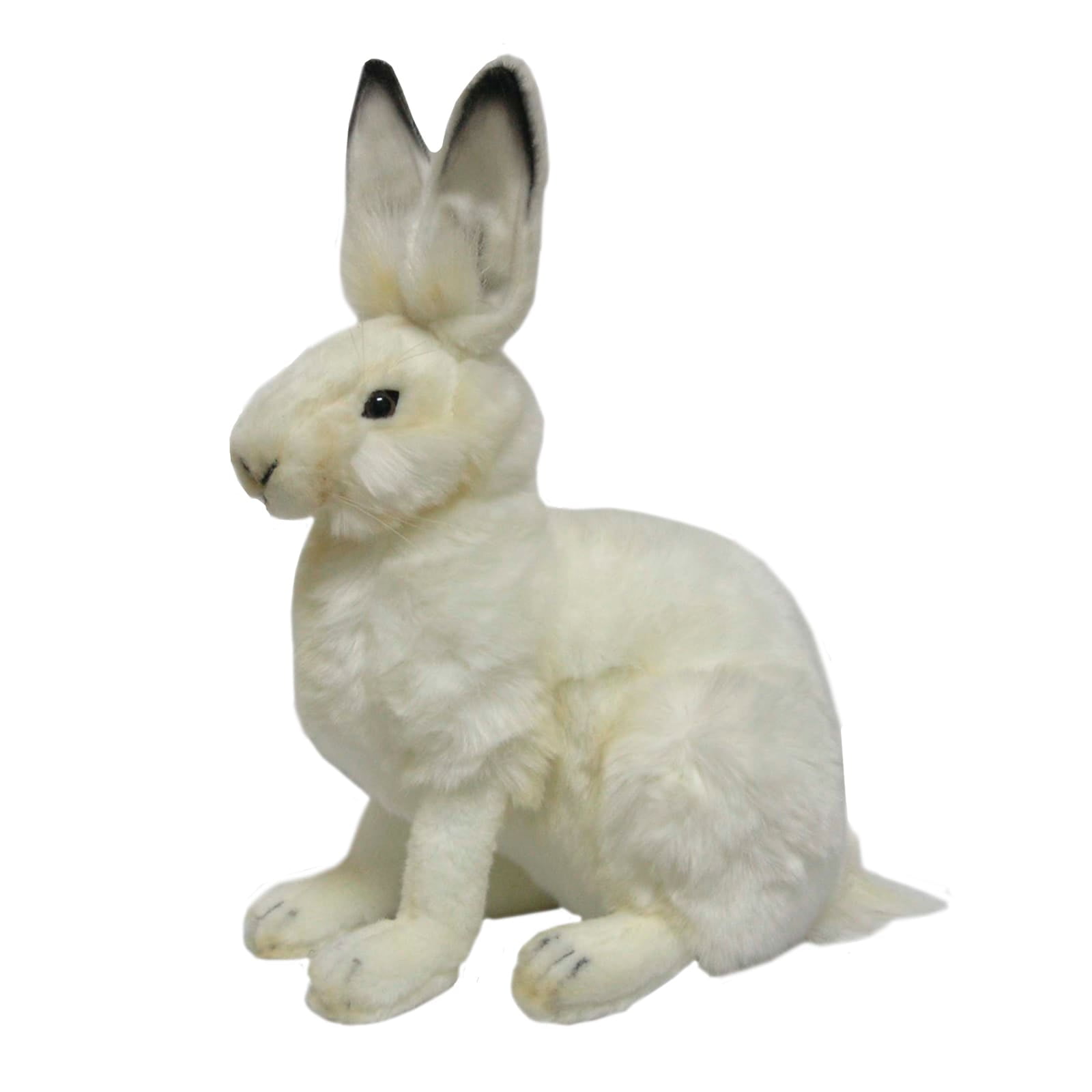 Hansa Plush White Hare, 11" - Walmart.com