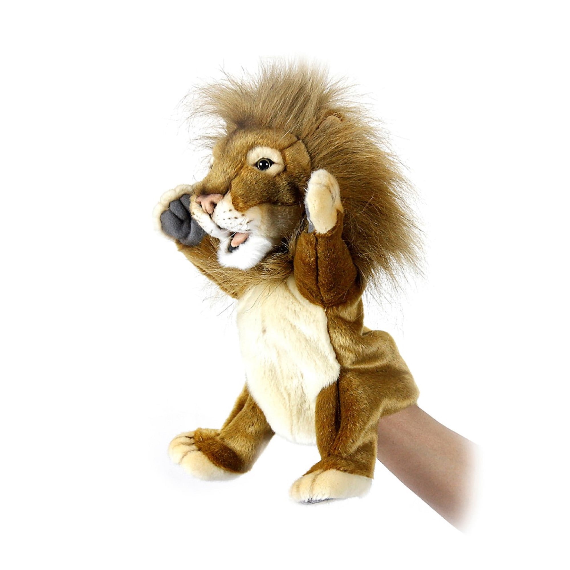 Hansa Toys - Lion Hand Puppet - Walmart.com