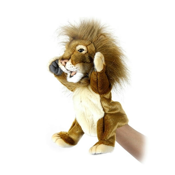 Hansa Toys - Lion Hand Puppet - Walmart.com