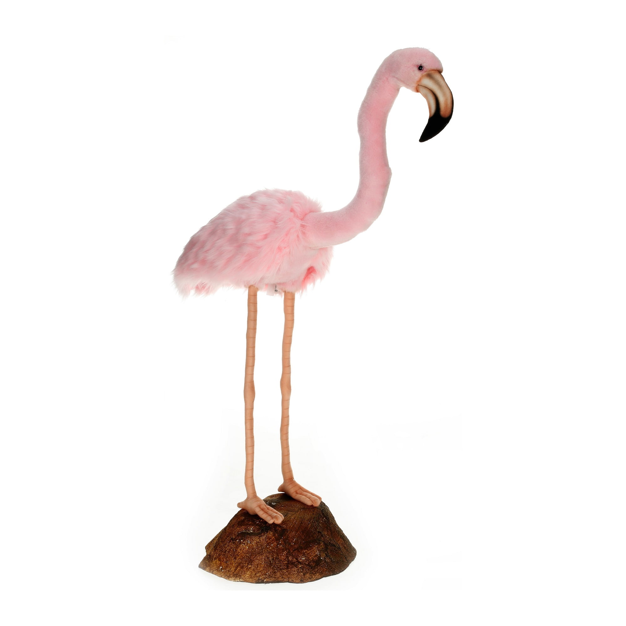 Hansa Toys - Pink Flamingo with stand - Walmart.com