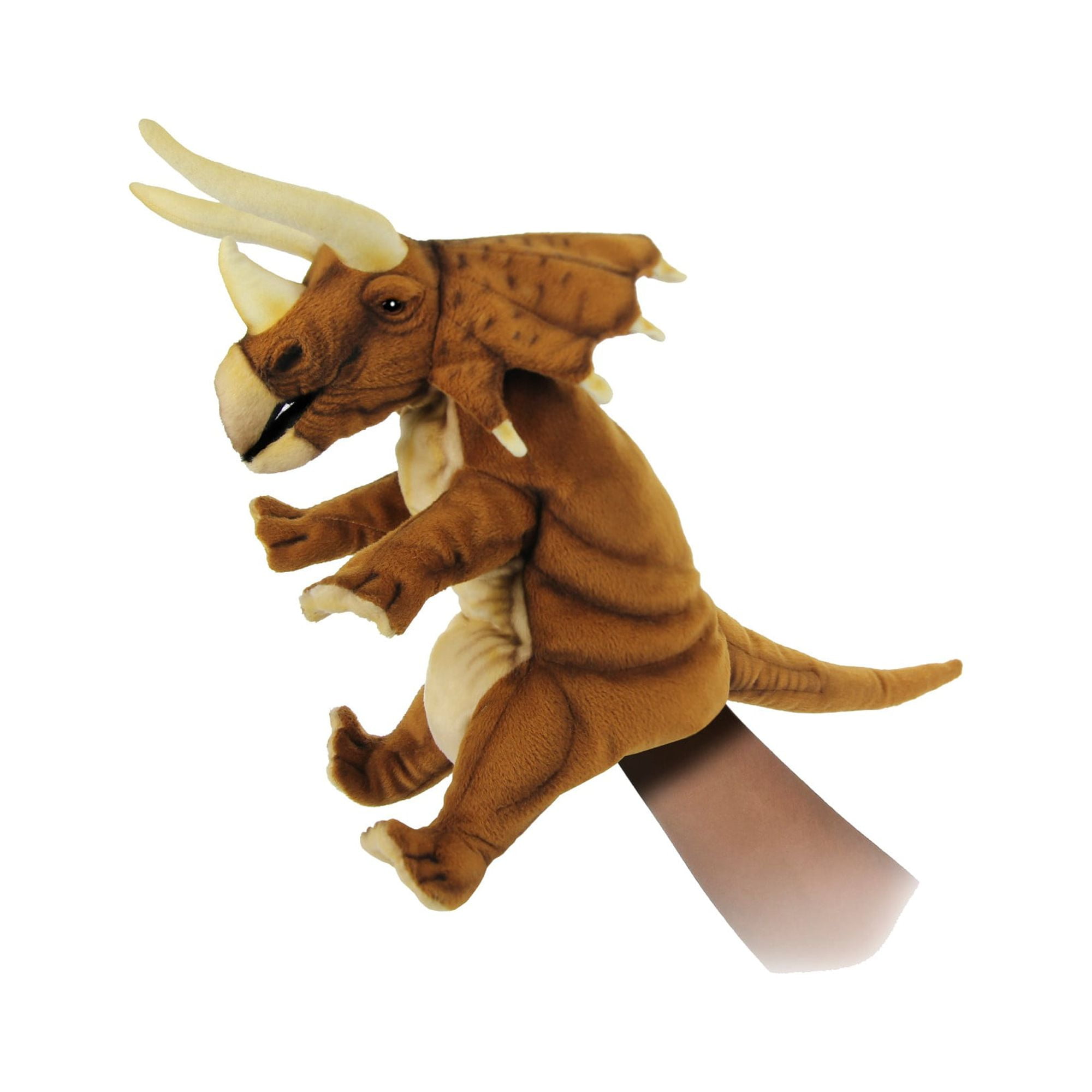 Hansa - Triceratops Puppet, 16" - Walmart.com