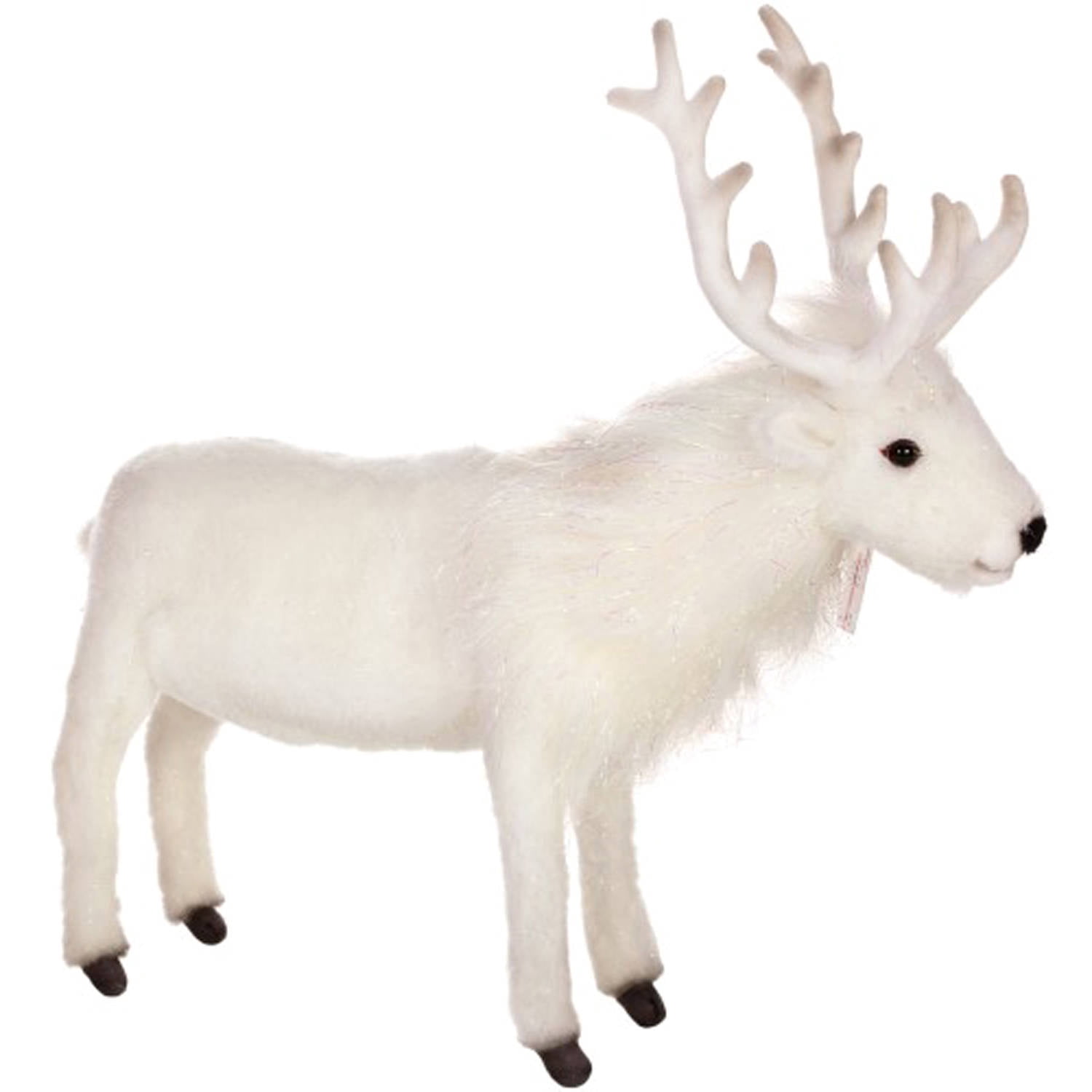 Hansa White Reindeer Plush Toy - Walmart.com