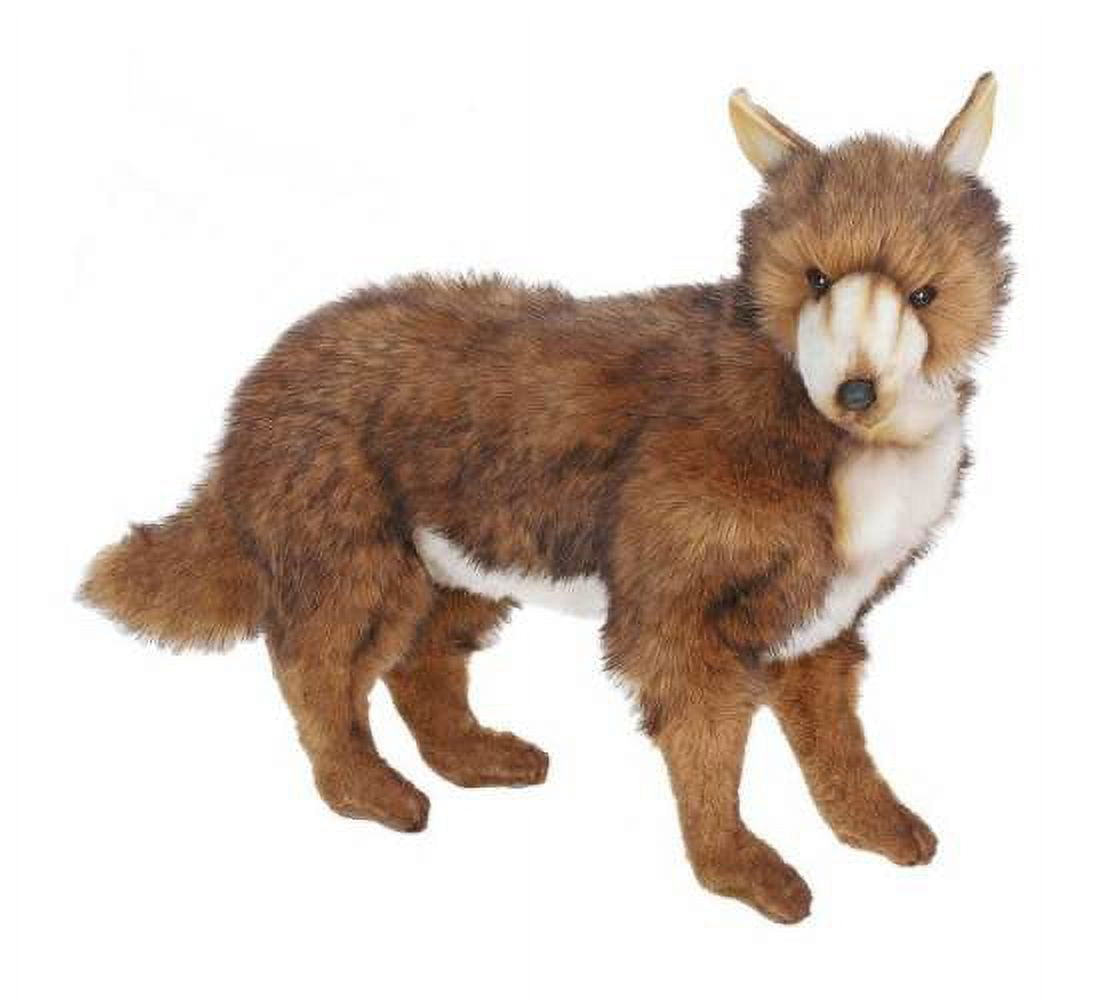 Hansa 20 Inch Plush Adult Coyote - Walmart.com