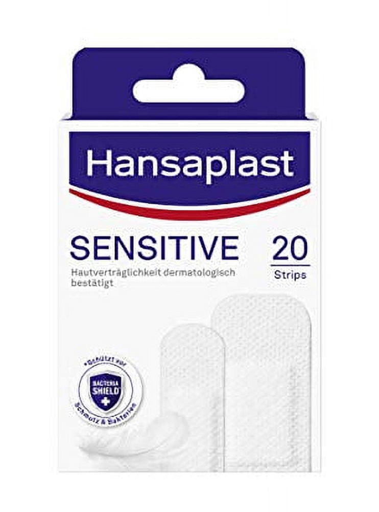 Hansaplast Sensitive Plasters (20 Strips), Skin-Friendly and ...