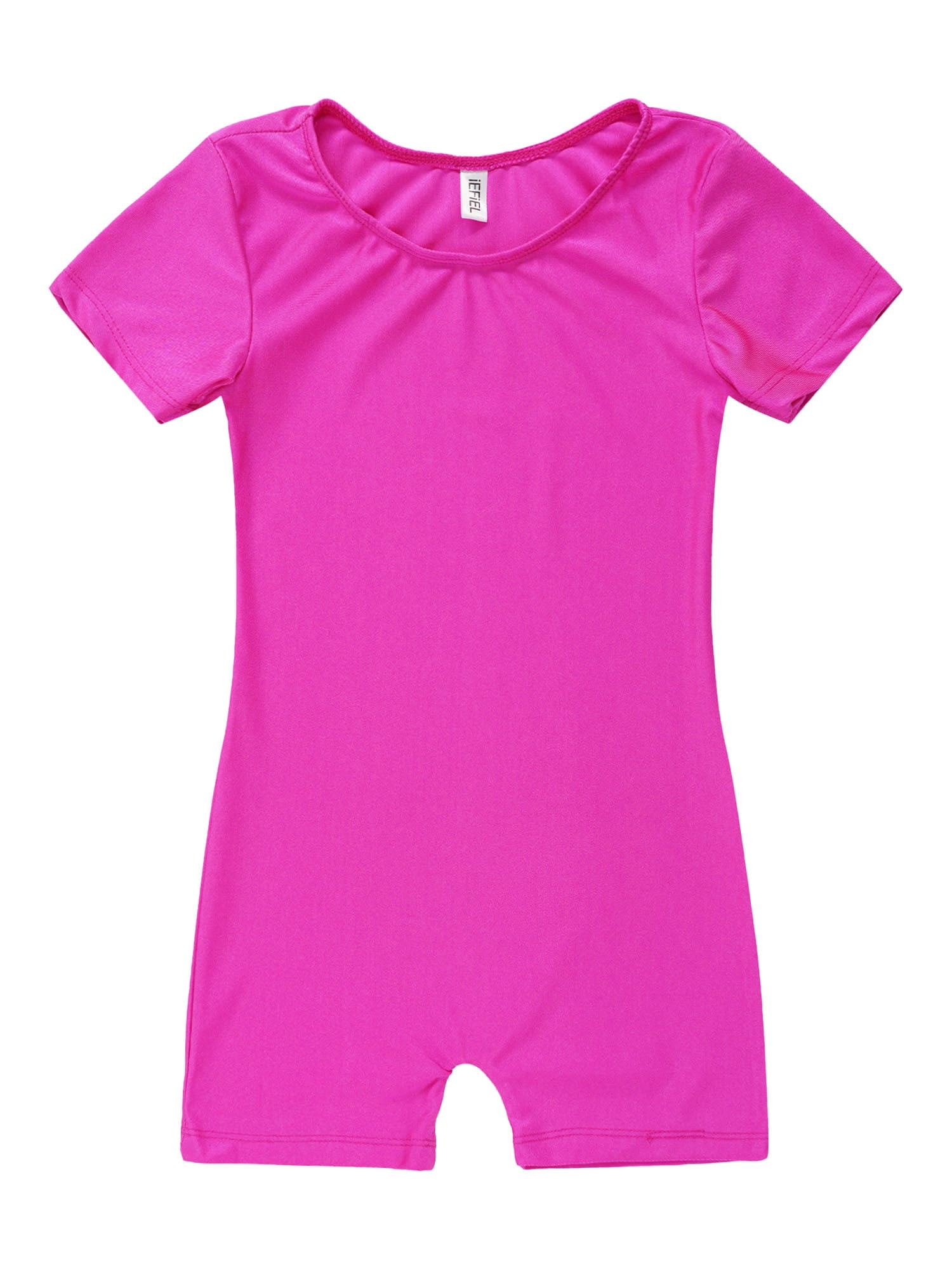 Hansber Girls Gymnastics Leotards Toddler Unitard Biketard Clothes Kids ...