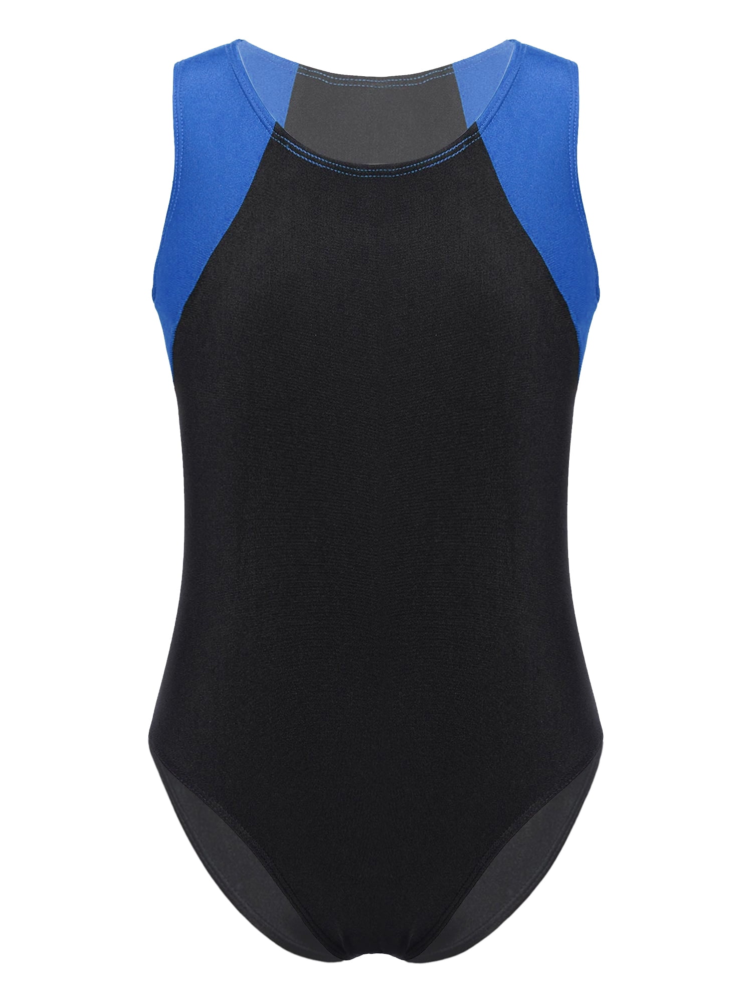 Hansber Kids Boys Girls Sleeveless Gymnastics Leotard Tumbling Training ...