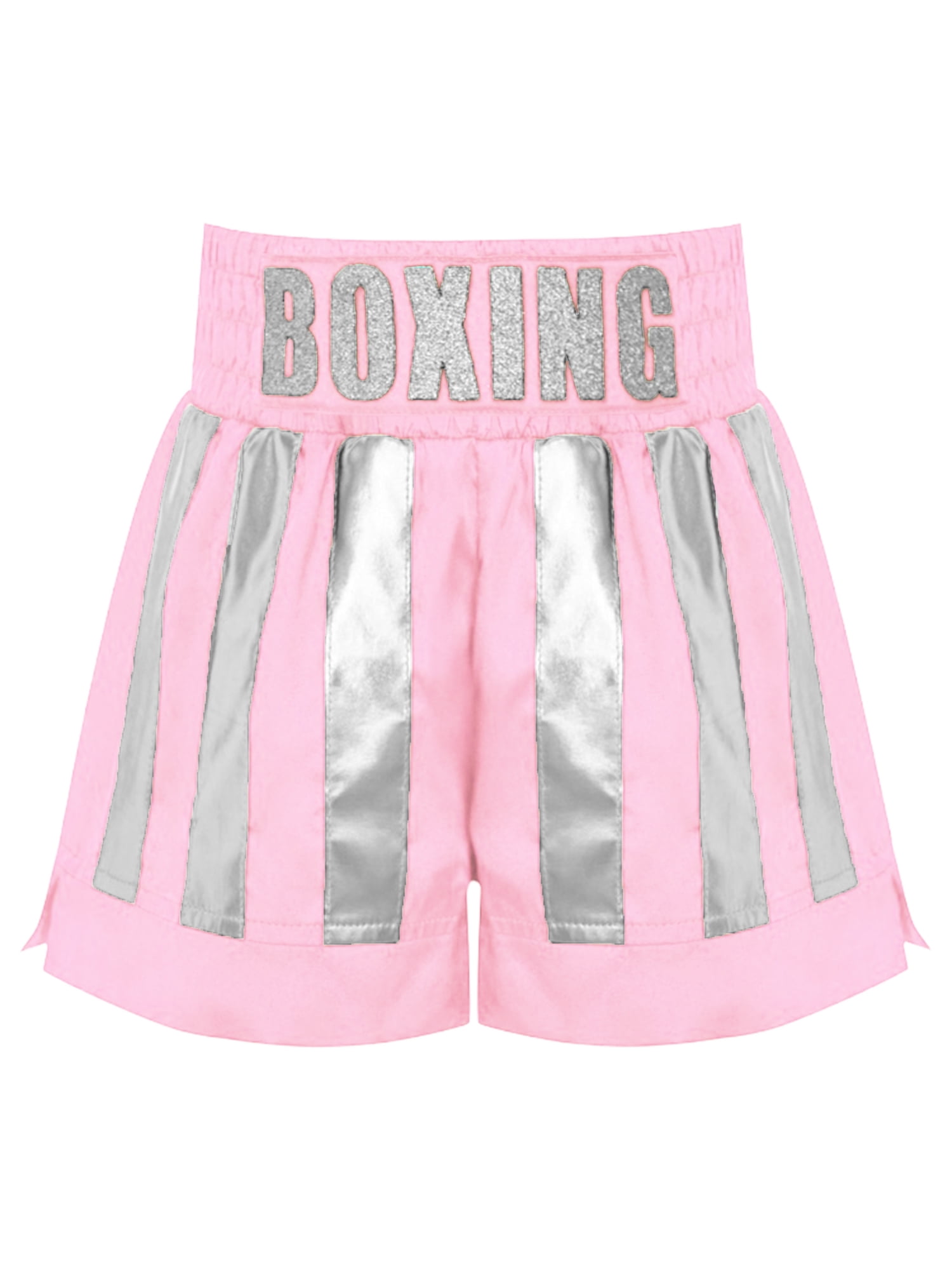 Hansber Kids Boys Sparkle Boxing Trunks Kickboxing Fight Match Muay ...