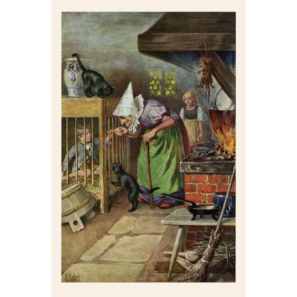 Hansel And Gretel Poster Print By Mary Evans Peter And Dawn Cope ...