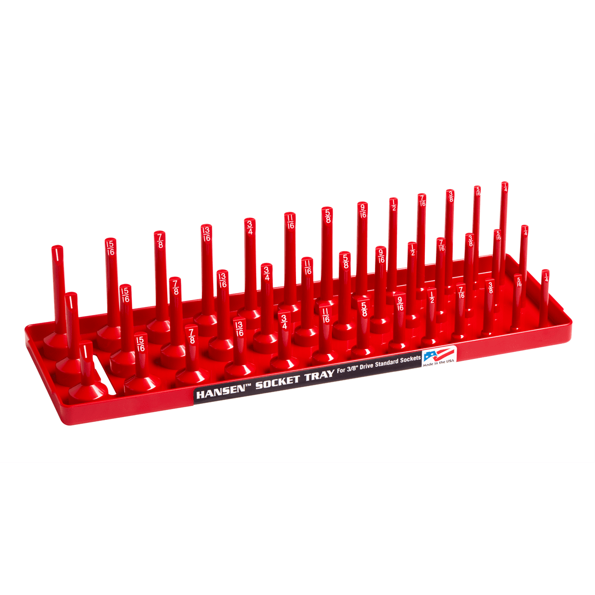 Hansen Global 3/8" DR. 3-Row Soc Tray - Walmart.com