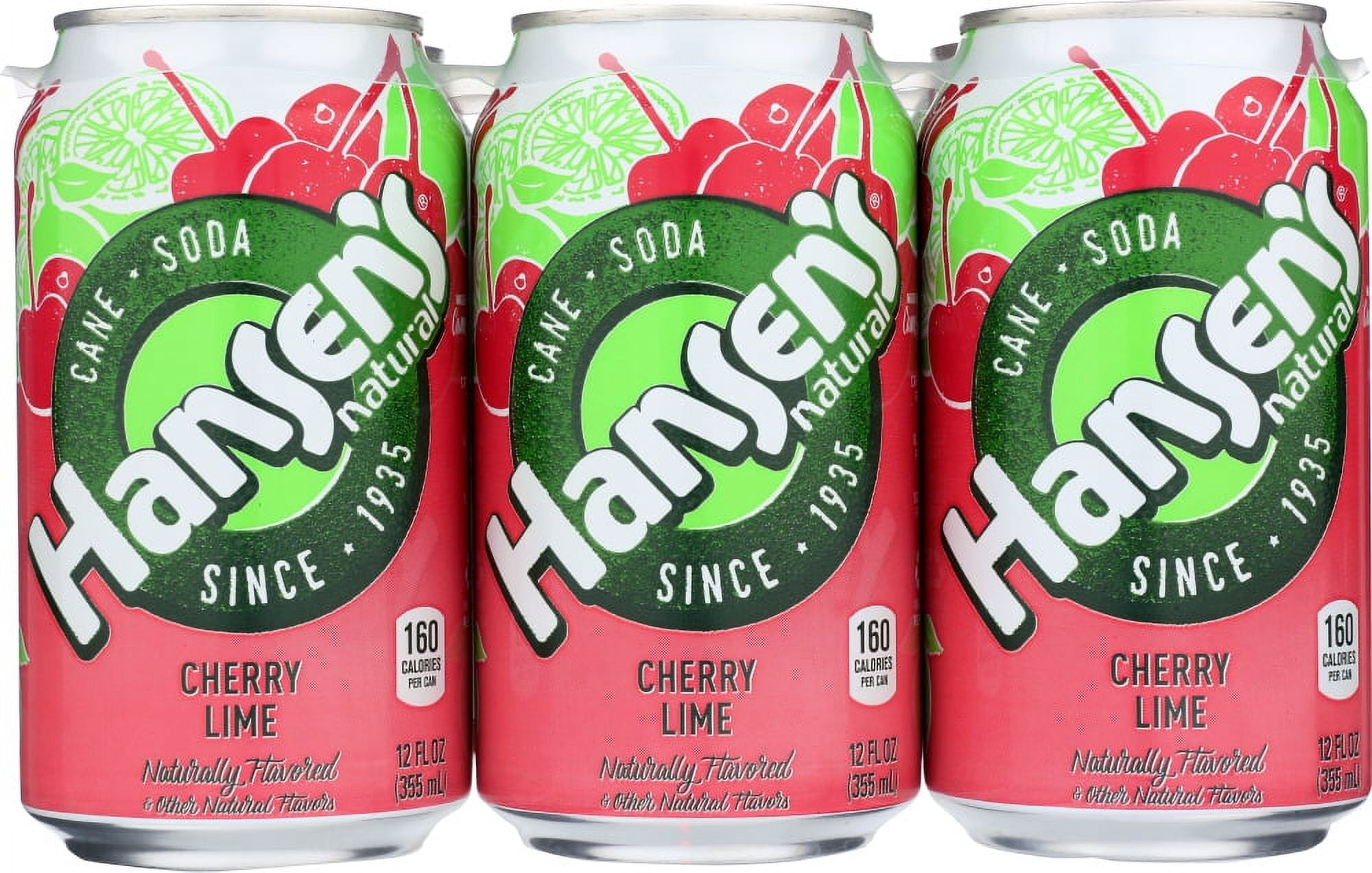 Hansen KHFM00304557 Soda Cherry Lime - 72 oz - Walmart.com