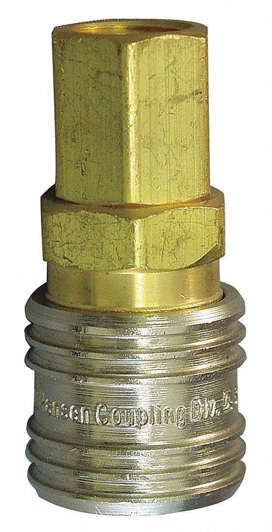 Hansen Quick Connect,Socket,1/4" Body,3/8"-18 1200 - Walmart.com