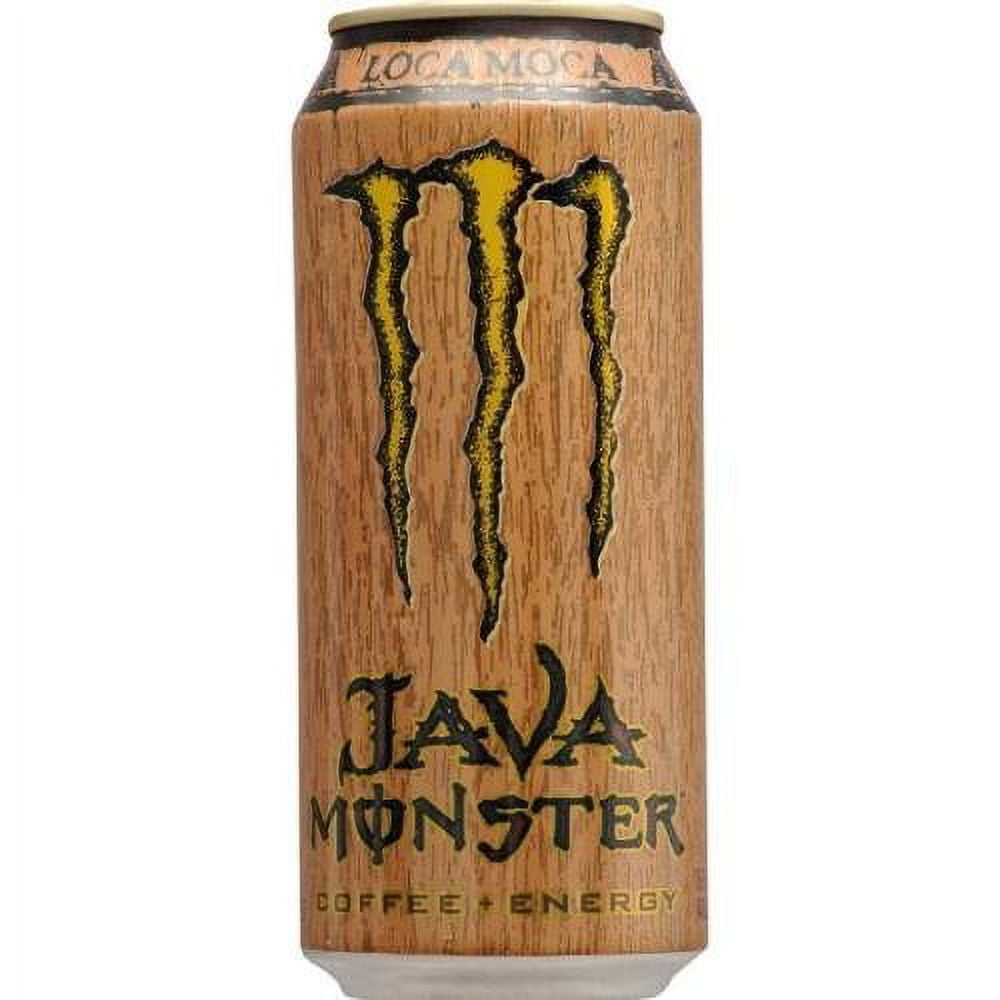 Monster Energy Hansens Java Loca Moca Coffee Energy Drink, 15-Ounce ...