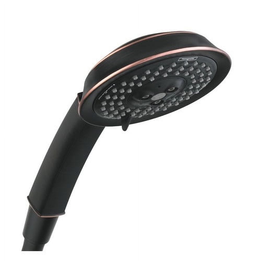 Hansgrohe Raindance Classic Handshower 100 3-Jet, 2.5 GPM in Rubbed ...