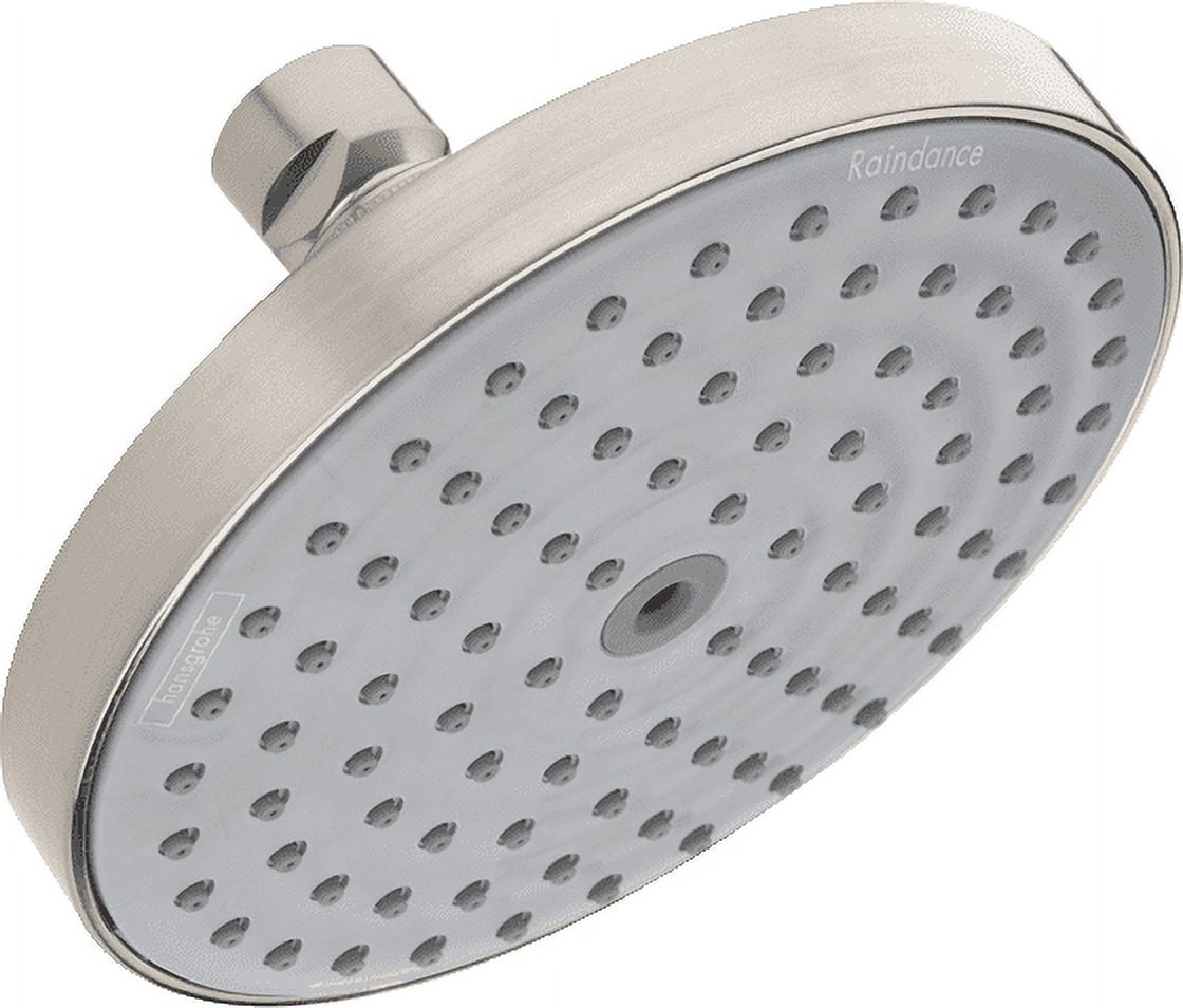 Hansgrohe Raindance S Showerhead 150 1 Jet 2 5 Gpm In Brushed Nickel
