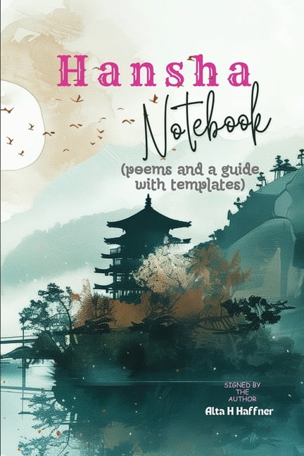 Hansha Notebook: poems and a guide with templates, (Paperback ...