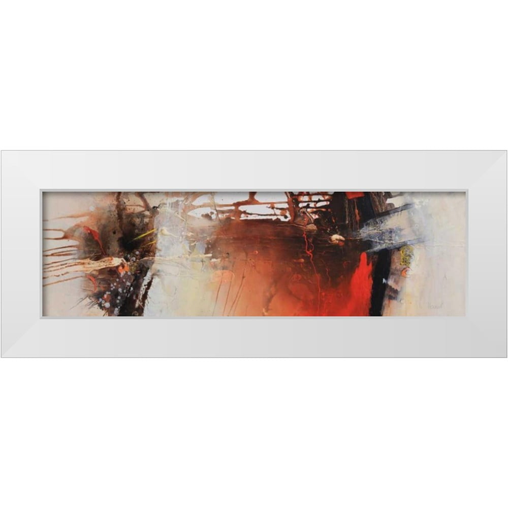 Hansl, Alfred 18x8 White Modern Wood Framed Museum Art Print Titled ...