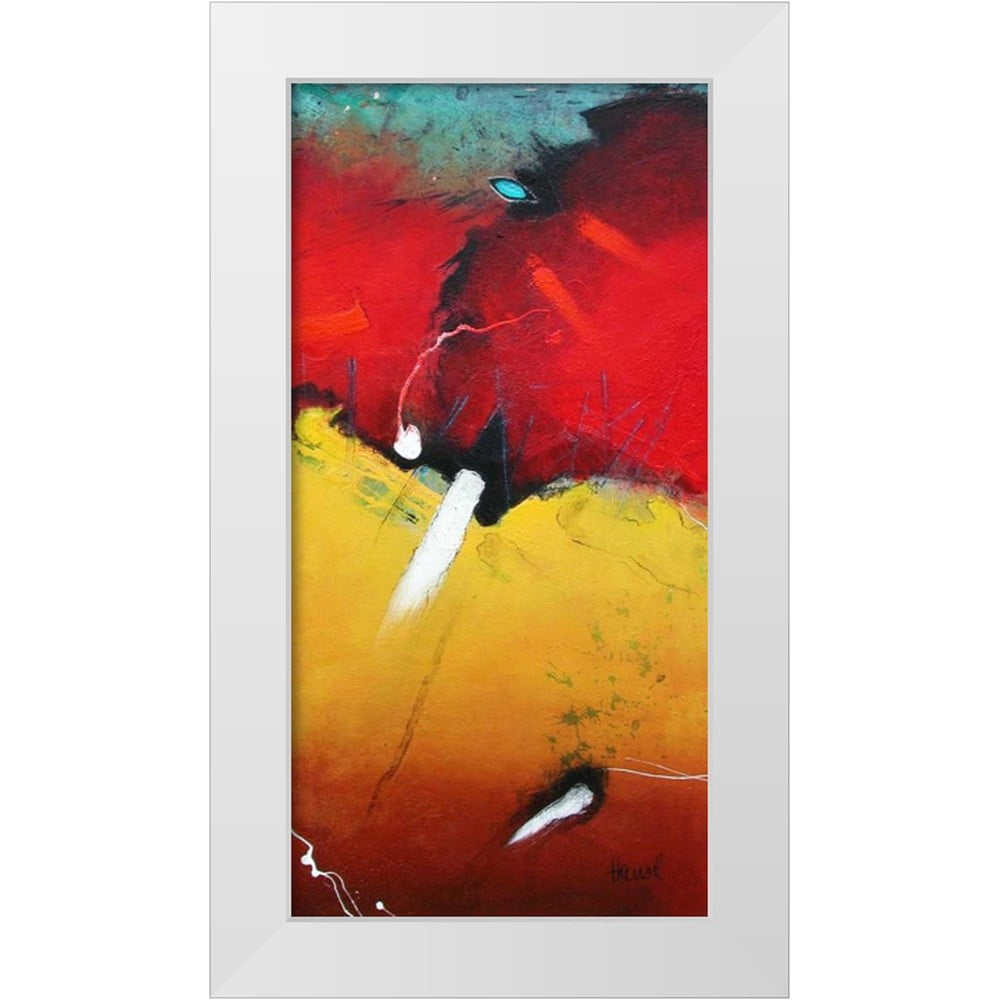 Hansl, Alfred 9x14 White Modern Wood Framed Museum Art Print Titled ...