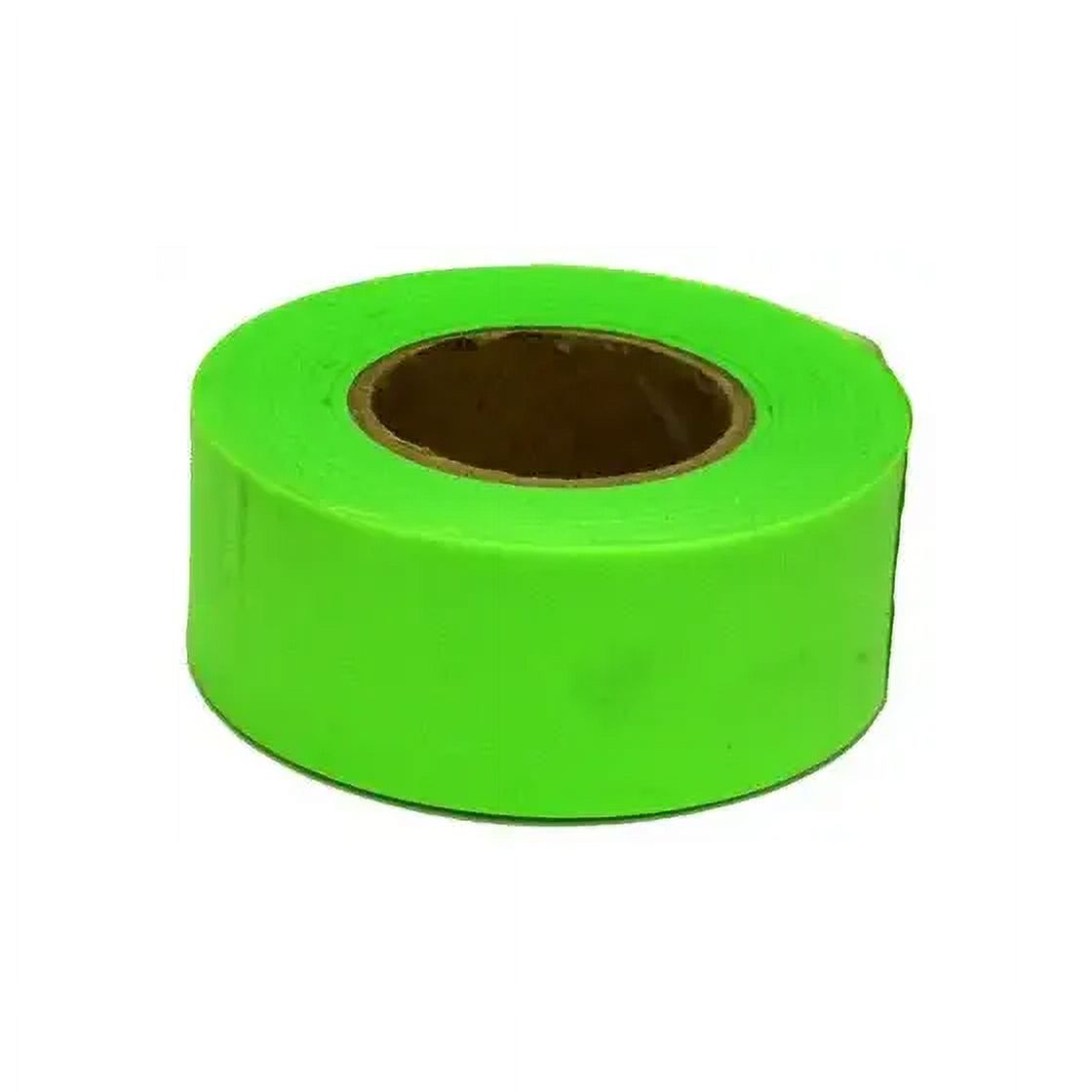 Hanson 17001 150 Foot Glow Lime Flag Tape, Each - Walmart.com