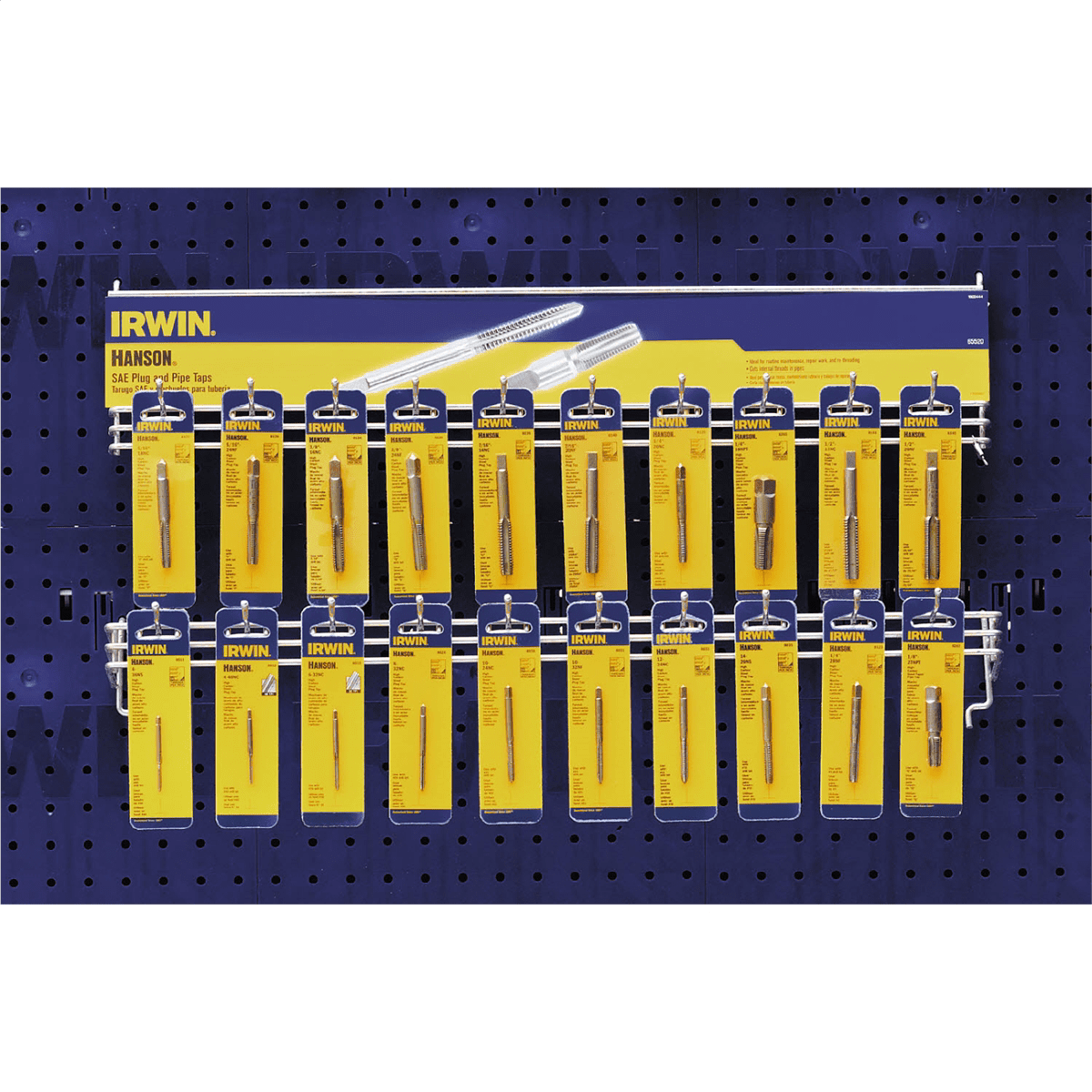 Hanson 30PC SAE Tap Display - Walmart.com