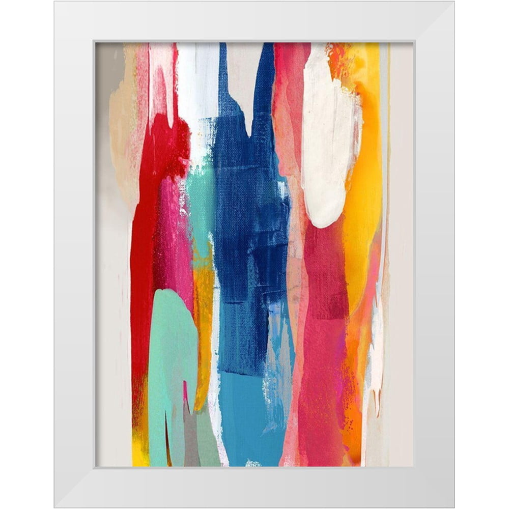 Hanson, Jackie 19x24 White Modern Wood Framed Museum Art Print Titled ...