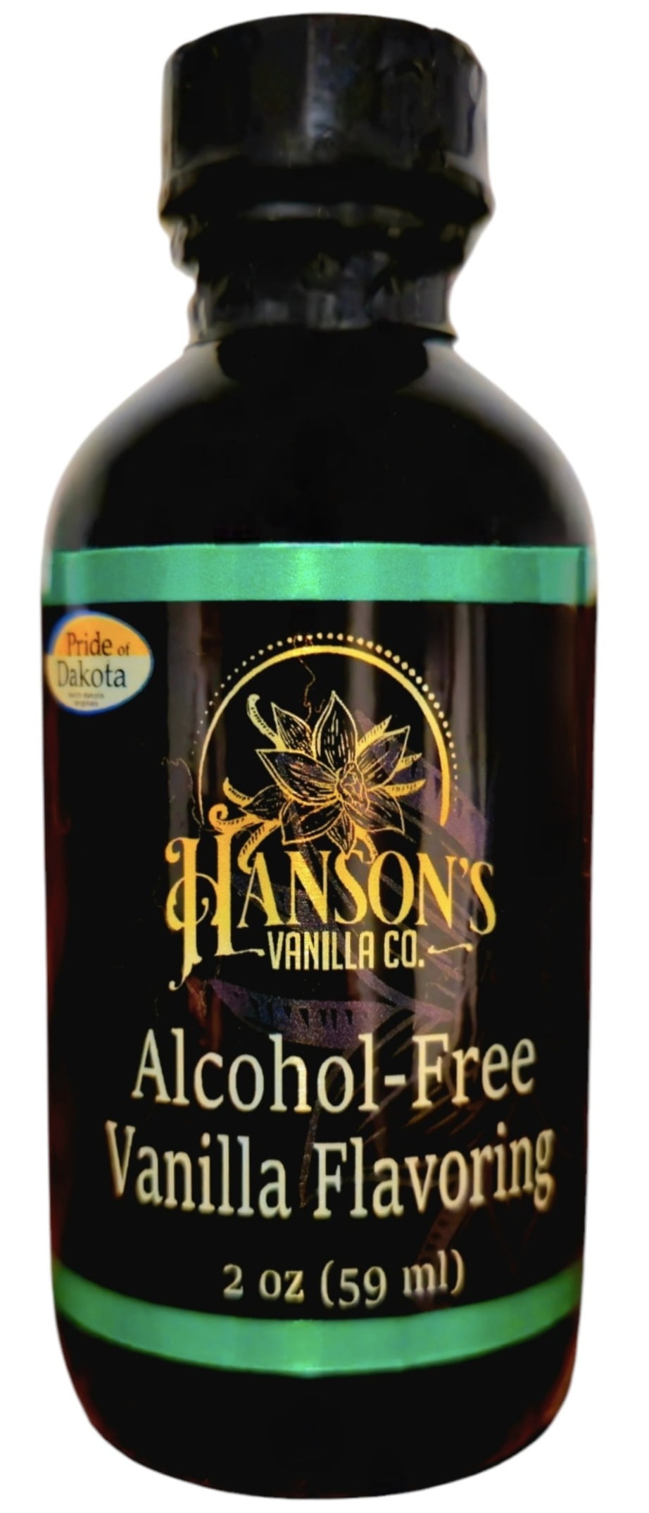 Hanson's Vanilla Co. - Alcohol-Free Vanilla Flavoring - 2 oz (Gluten ...