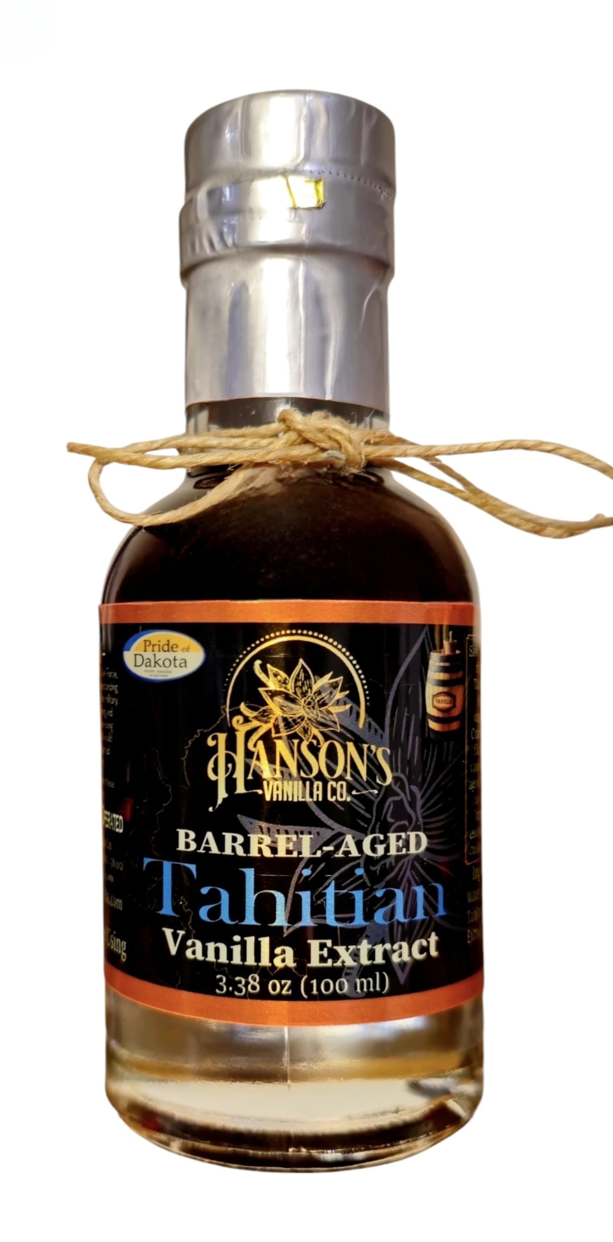 Hanson's Vanilla Co. - Barrel-Aged Tahitian Vanilla Extract-Aged for 6 ...