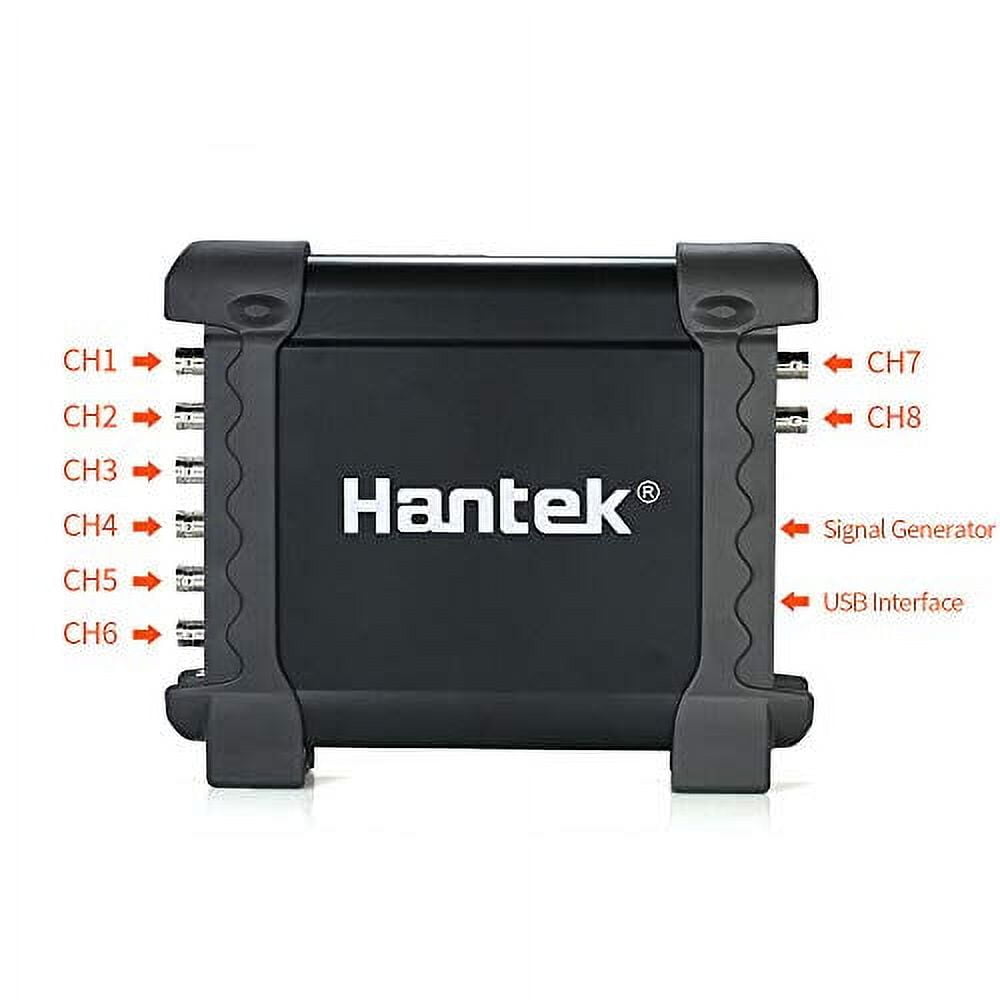 Hantek 1008C PC USB 8CH Automotive Diagnostic Digital Oscilloscope/DAQ ...