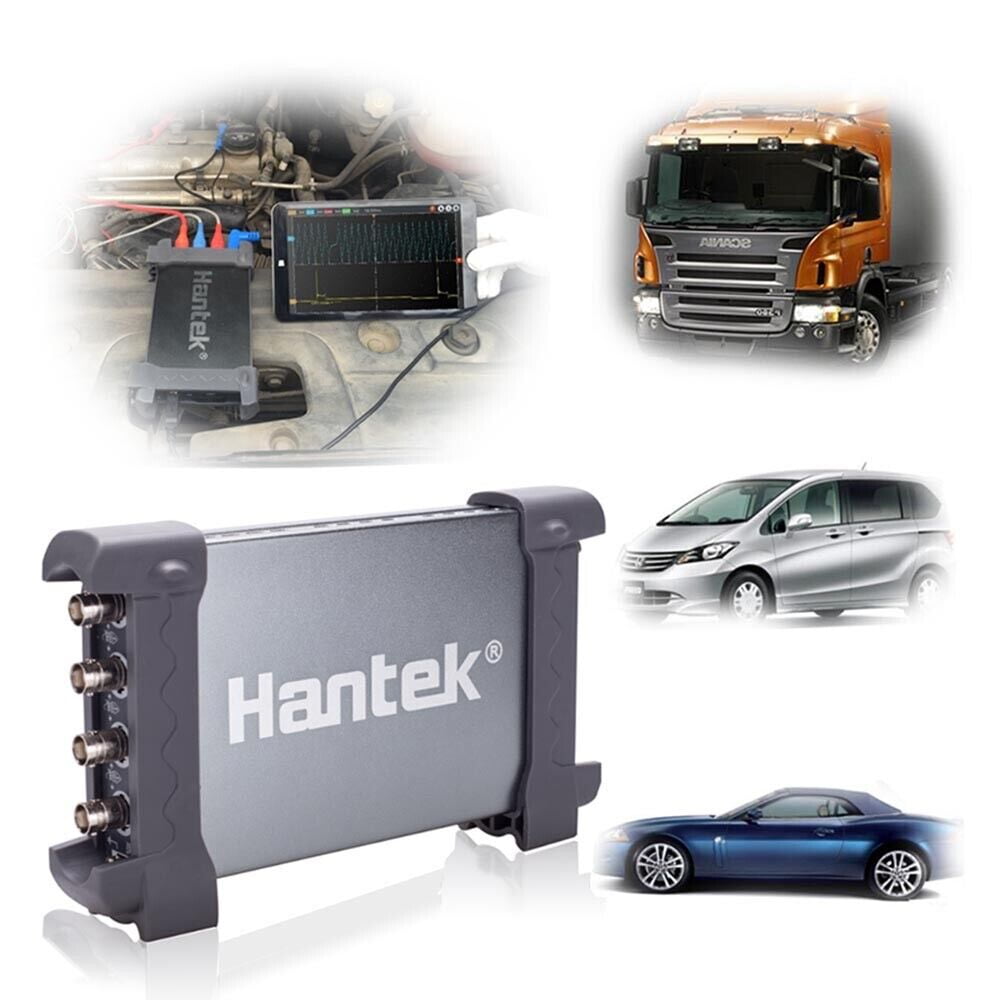 Hantek 6074BE 4CH 70MHZ Automotive Diagnostic Equipment Ignition Action ...
