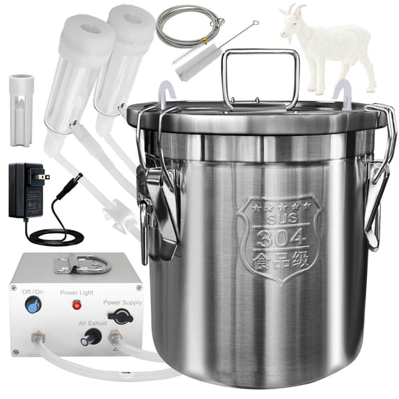 Hantop Milking Machine for Goat, 6L/12L (Classic Model) - Walmart.com