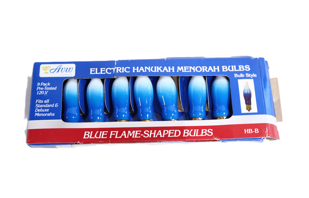 Hanukah: Electric Menorah: Replacement Bulbs,blue Flame - Walmart.com