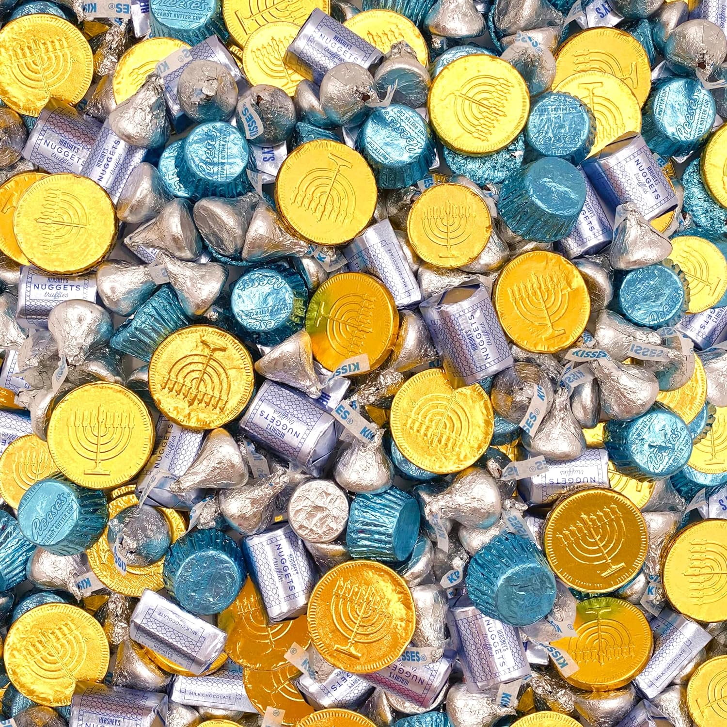 Laeta Food Hanukkah Candy Variety Pack, Chocolate Assortment, 2 Pound ...