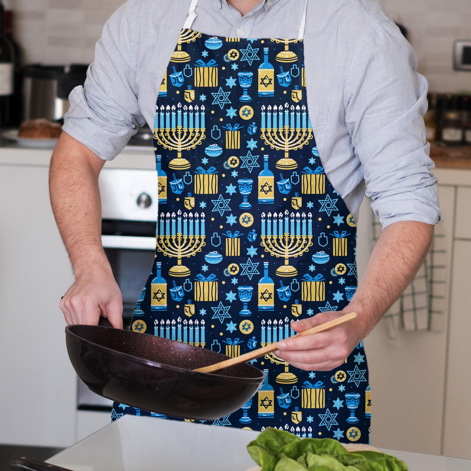 Hanukkah Celebration Apron by Ashton - Walmart.com
