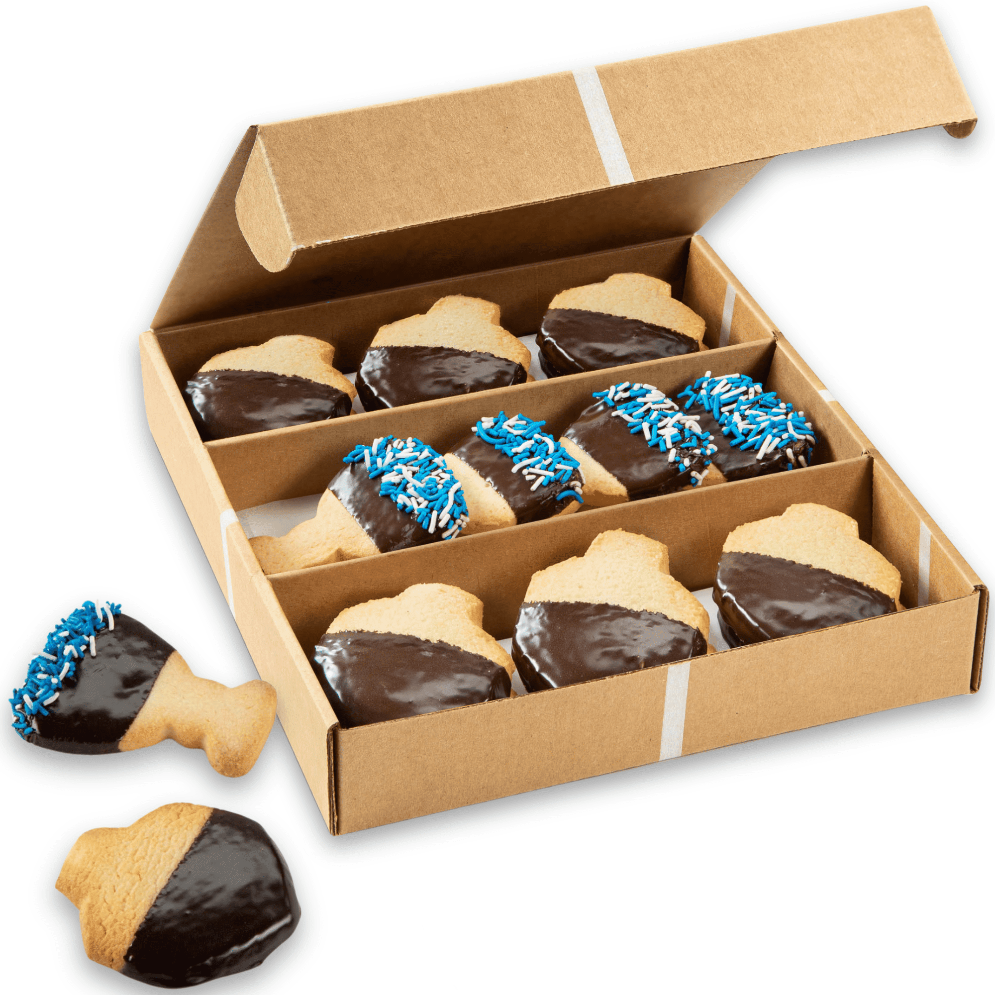 Stern’s Bakery Seasonal Holiday Hanukkah Gourmet Cookie Gift Box, 16 ...