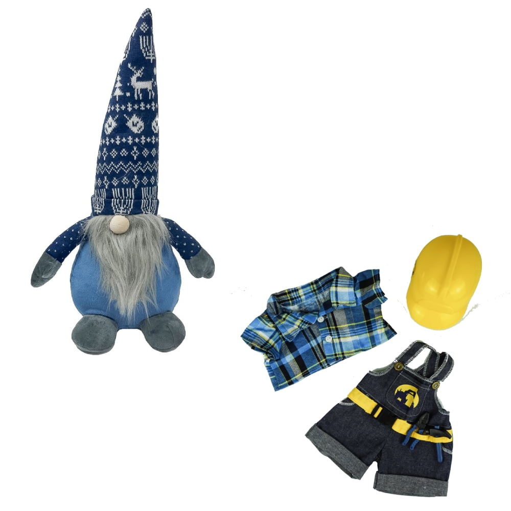 Hanukkah Gnome 16 Inch with Construction Worker Outfit and Hardhat ...