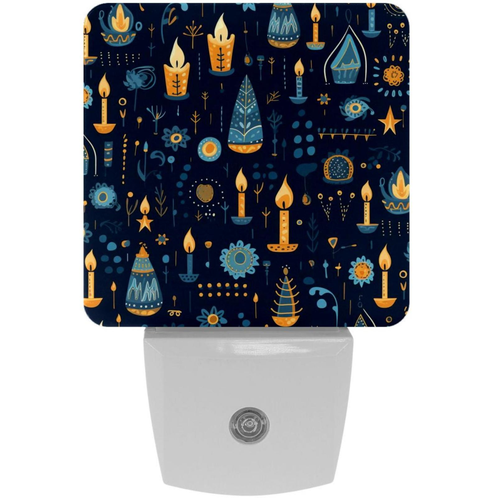 Hanukkah LED Square Night Lights - Compact and Multifunctional ...