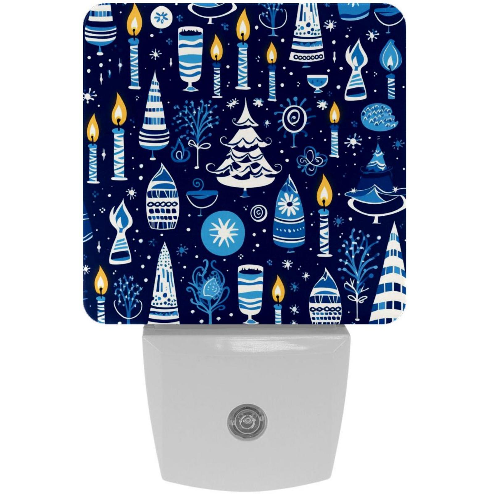 Hanukkah LED Square Night Lights - Elegant and Energy Efficient ...