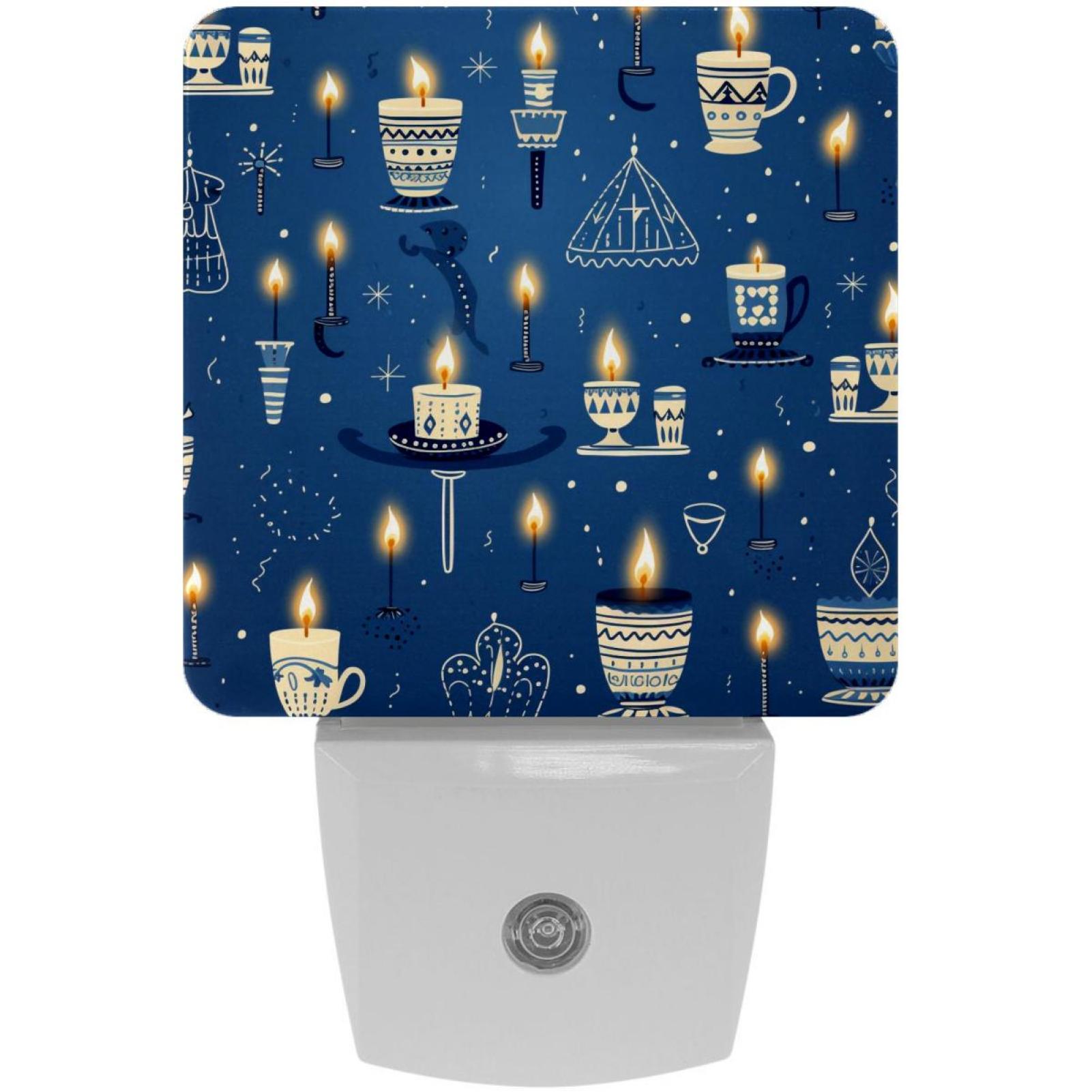 Hanukkah LED Square Night Lights: Energy-Efficient and Stylish ...