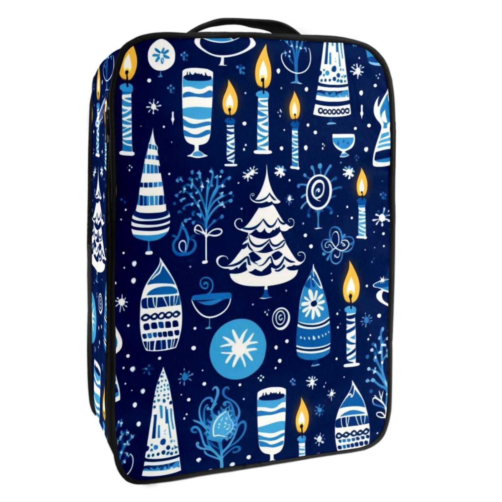 Hanukkah Polyester Shoe Box Organizer for Closet Storage, 23x31cm ...