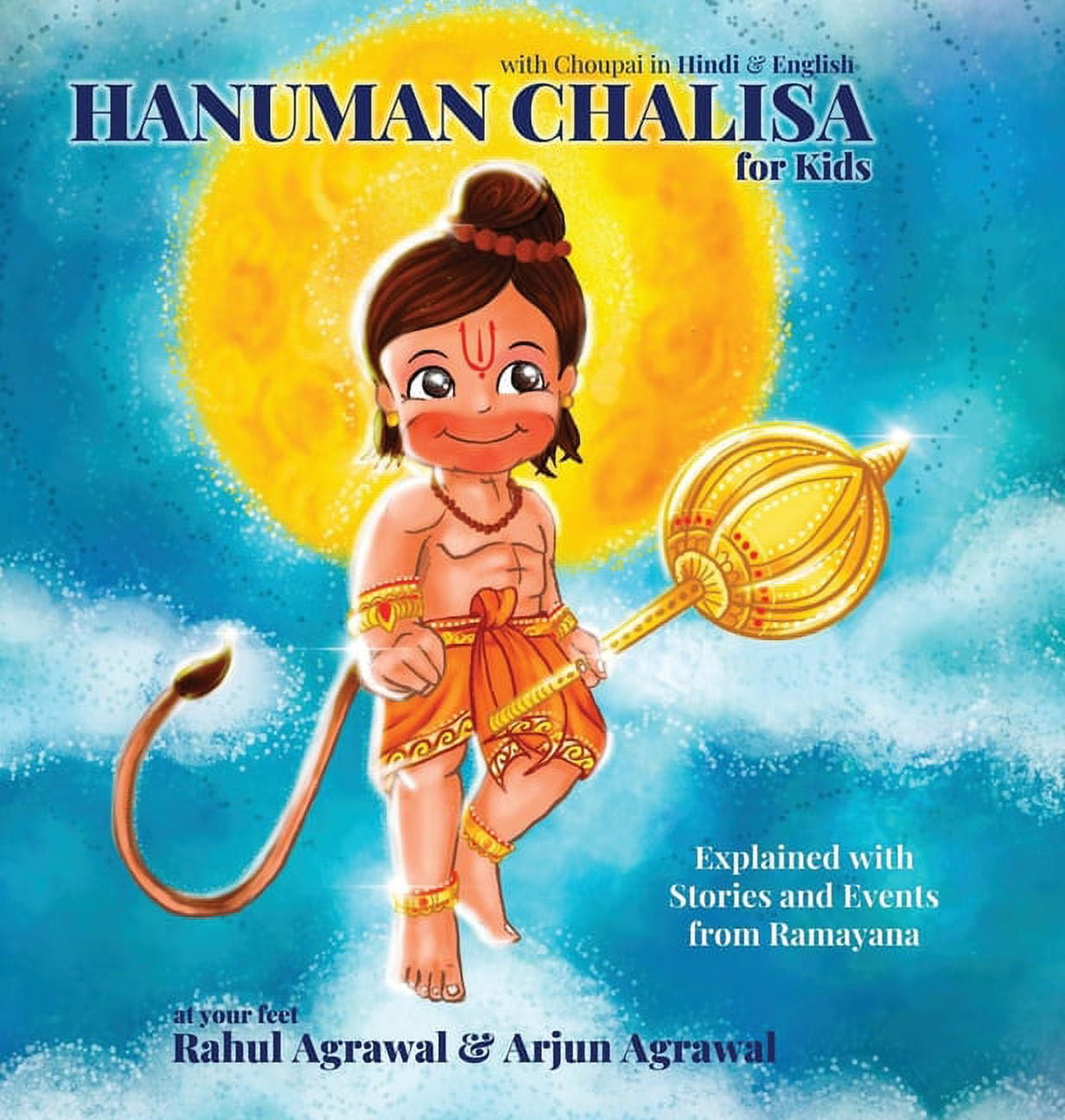 Hanuman Chalisa for Kids: With Choupai in English (Hardcover)(Large ...
