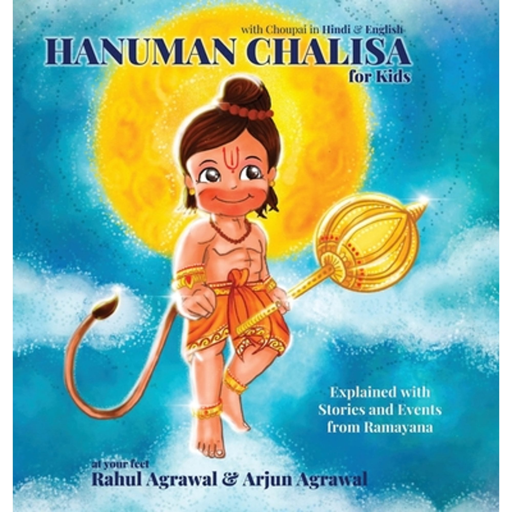 Hanuman Chalisa for Kids: With Choupai in English (Hardcover)(Large ...