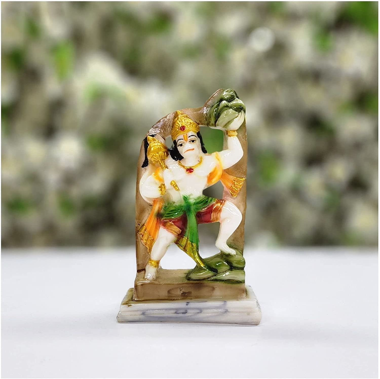 Hanuman Statue in Marble Dust Hanuman Ji Sculpture Hanuman Figurine ...