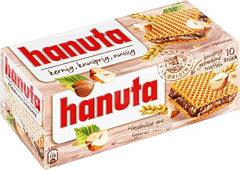 Hanuta Hazelnut Wafers 10 Count (pack of 3) - Walmart.com